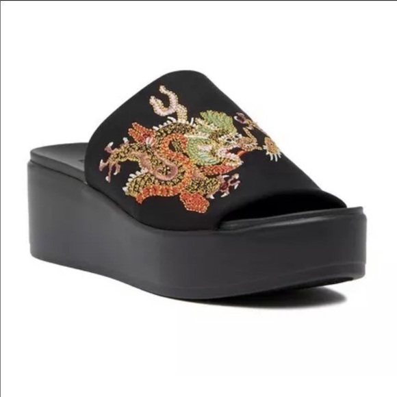 bebe | Shoes | Bebe Dragon Slides | Poshmark